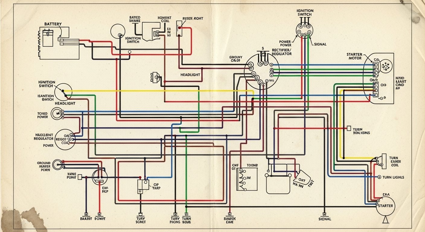 Cara Membaca Jalur Kabel Motor (Wiring Diagram): Panduan Lengkap ...